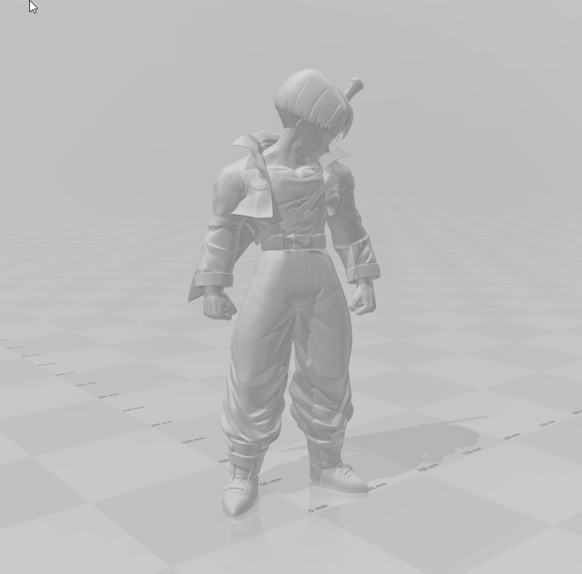 Файл STL Future Trunks 3D Model・Модель для загрузки и печати в формате ...