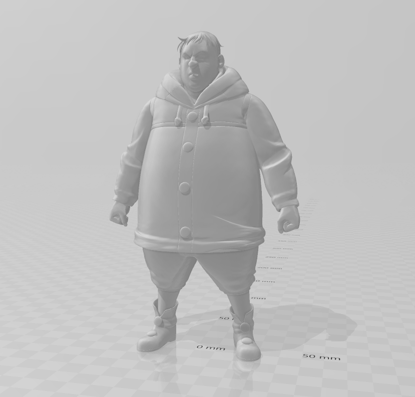 STL file Fat King Seven Deadly Sins 3D Model・3D printable model to ...