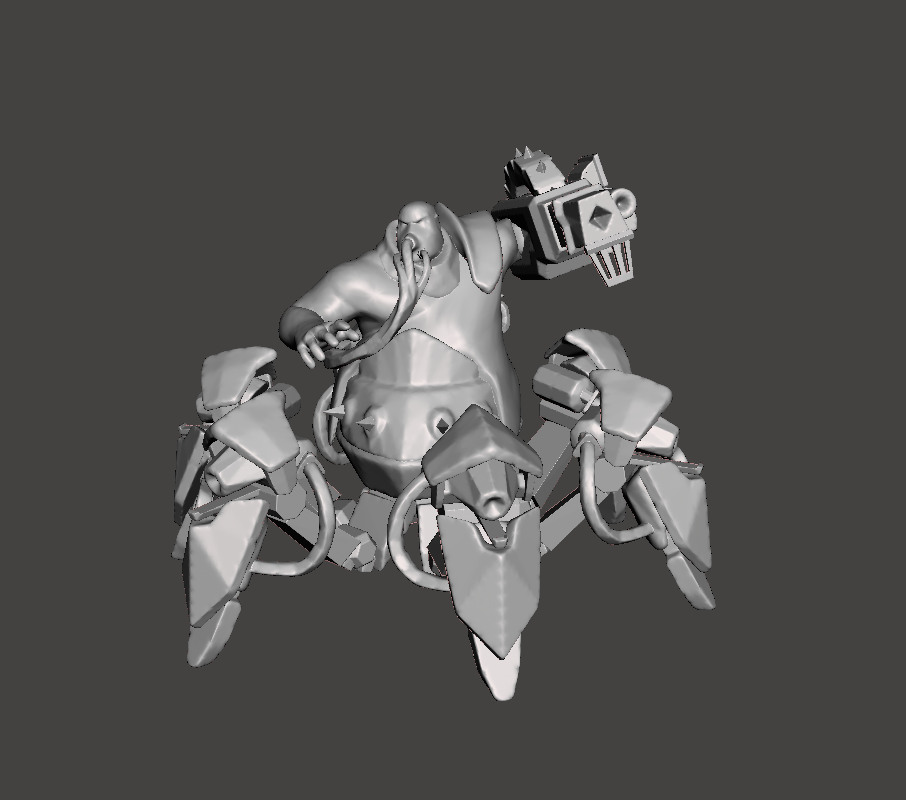 STL file Urgot 3D Model・3D printing idea to download・Cults