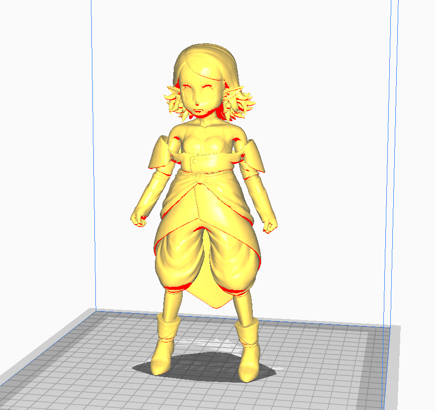STL file Chronoa Supreme Kai Of Time 3D Model 3D・3D print object to ...