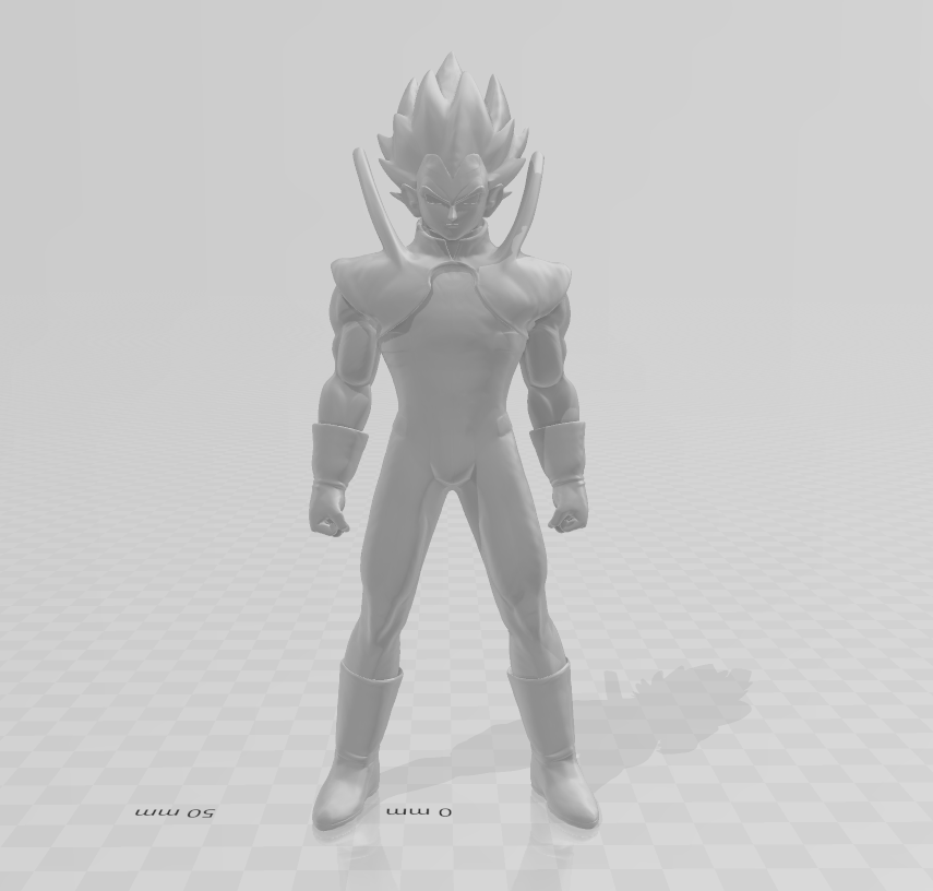 STL file Super Oren Vegeta 3D Model・3D printable design to download・Cults