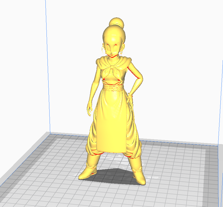 STL file Chi Chi (Buu Saga) 3D Model・3D printing idea to download・Cults