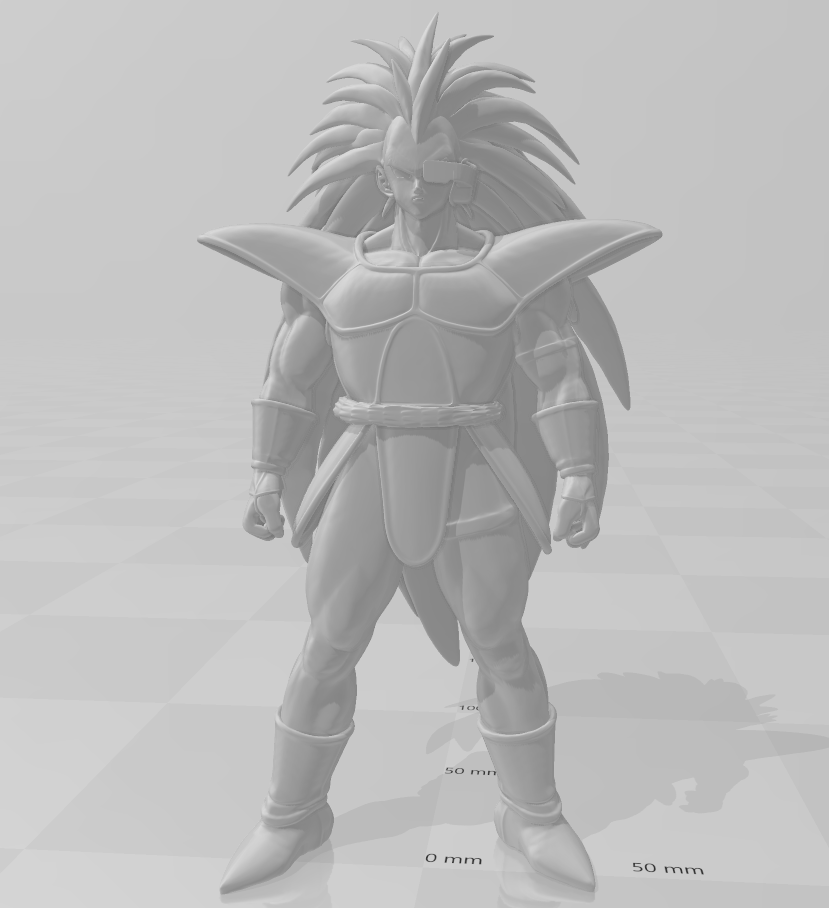 STL file Raditz (Dragon Ball) 3D Model・3D printing idea to download・Cults