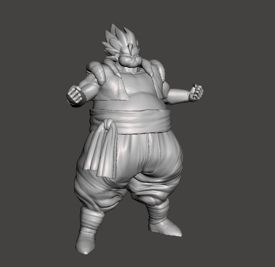 STL file Fat Gogeta 3D Model・3D printable model to download・Cults
