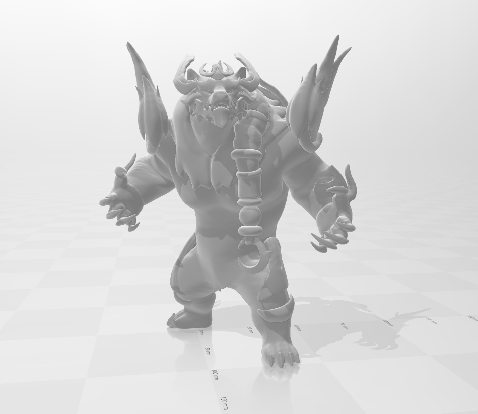 STL file Prestige Duality Dragon Volibear 3D Model・Template to download ...