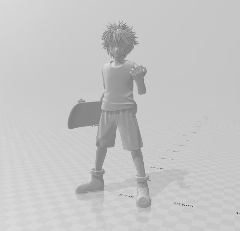 STL file Killua Zoldyck 3D Model 📱・3D printing design to download・Cults