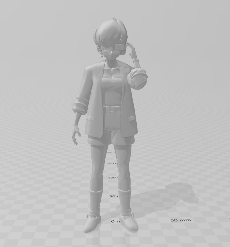 STL file Bulma (Saiyan Saga) 3D Model・Model to download and 3D print・Cults