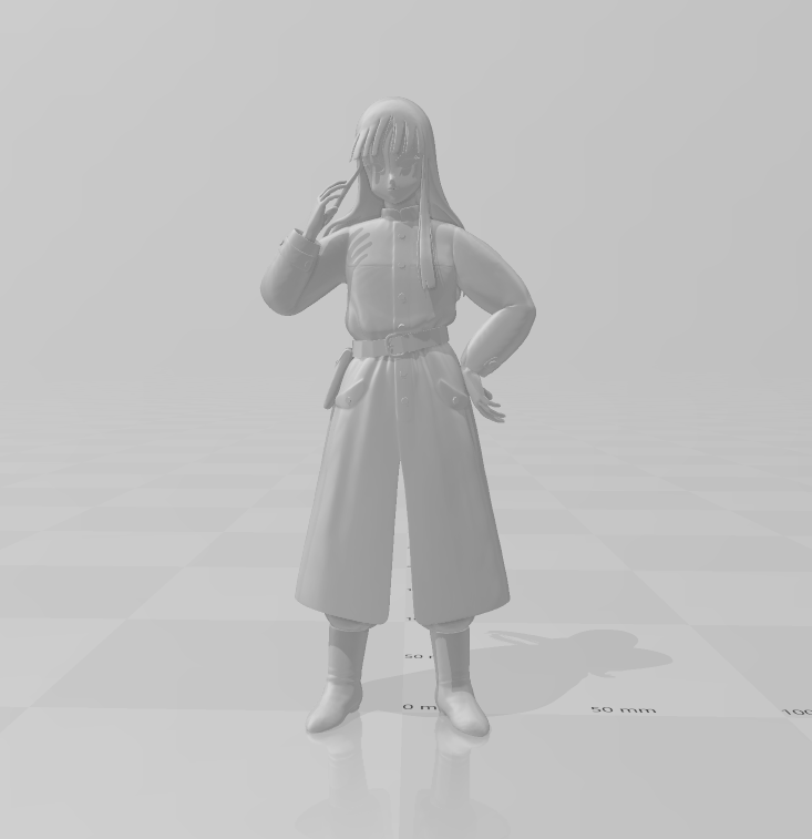 STL file Mai (Dragon Ball) 3D Model 🐉・Template to download and 3D print ...