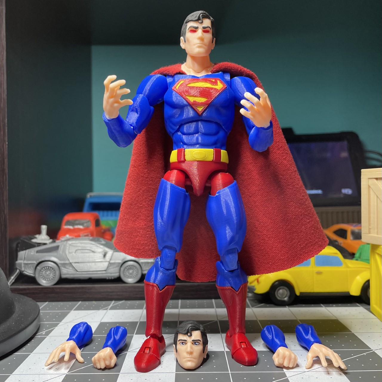 3D printable SUPERMAN UPGRADE KIT for ZIPGUY ALPHA • made with Elegoo ...