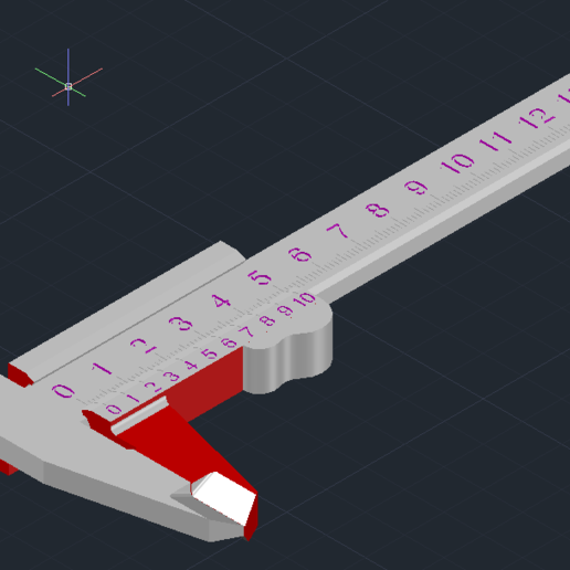 Download free 3D printer templates Vernier Caliper ・ Cults
