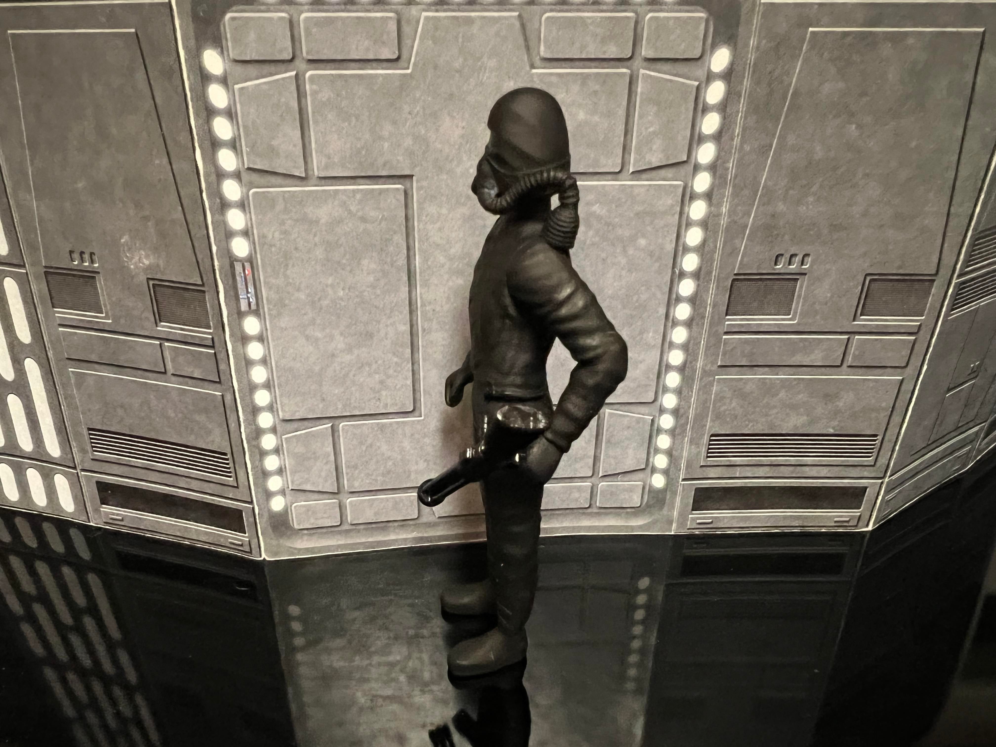 STL file VINTAGE DUNE HARKONNEN SOLDIER, TROOPER MASKED, KENNER STYLE ...