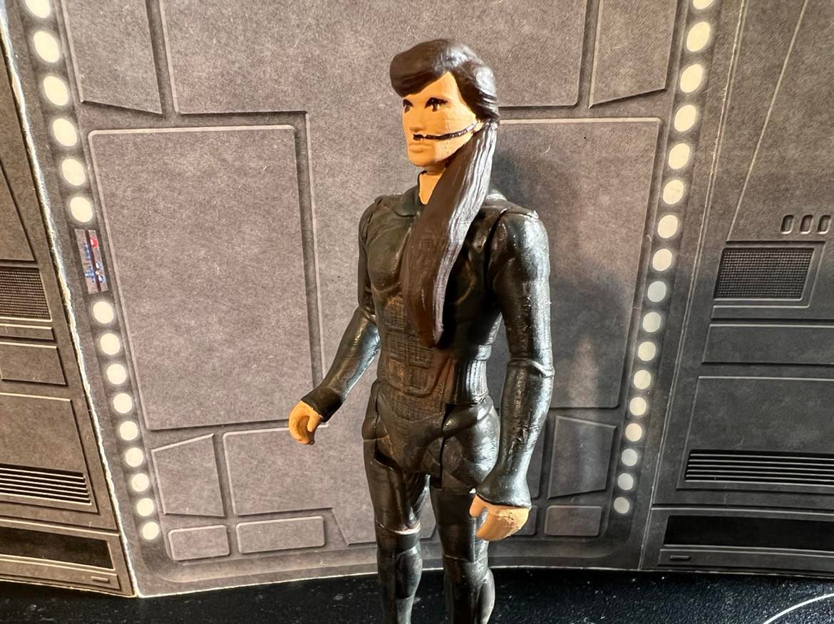 STL file VINTAGE DUNE LADY JESSICA STILLSUIT KENNER STYLE ACTION FIGURE ...