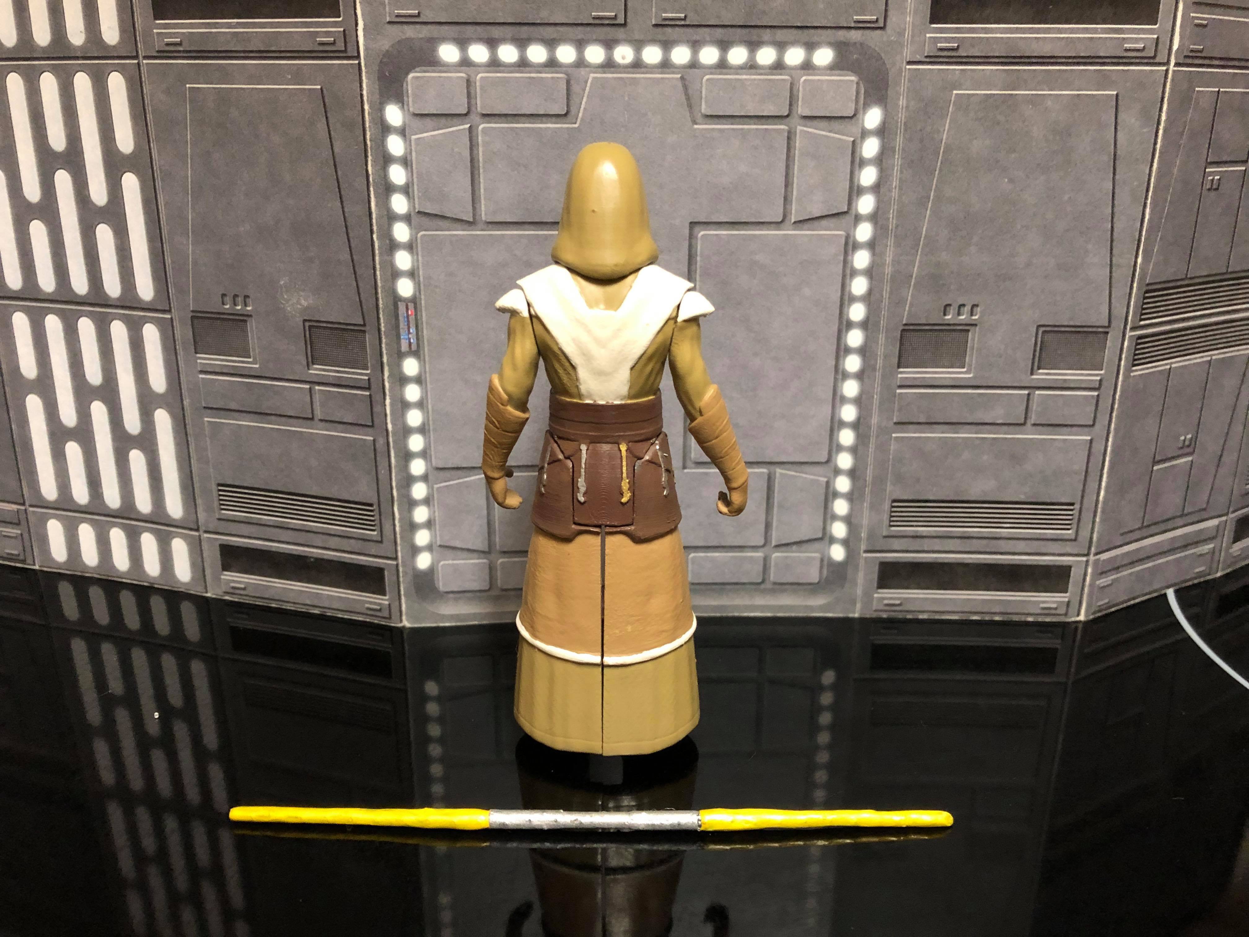 OBJ file STAR WARS JEDI TEMPLE GUARD, CUSTOM ACTION FIGURE, 3.75", 6 ...