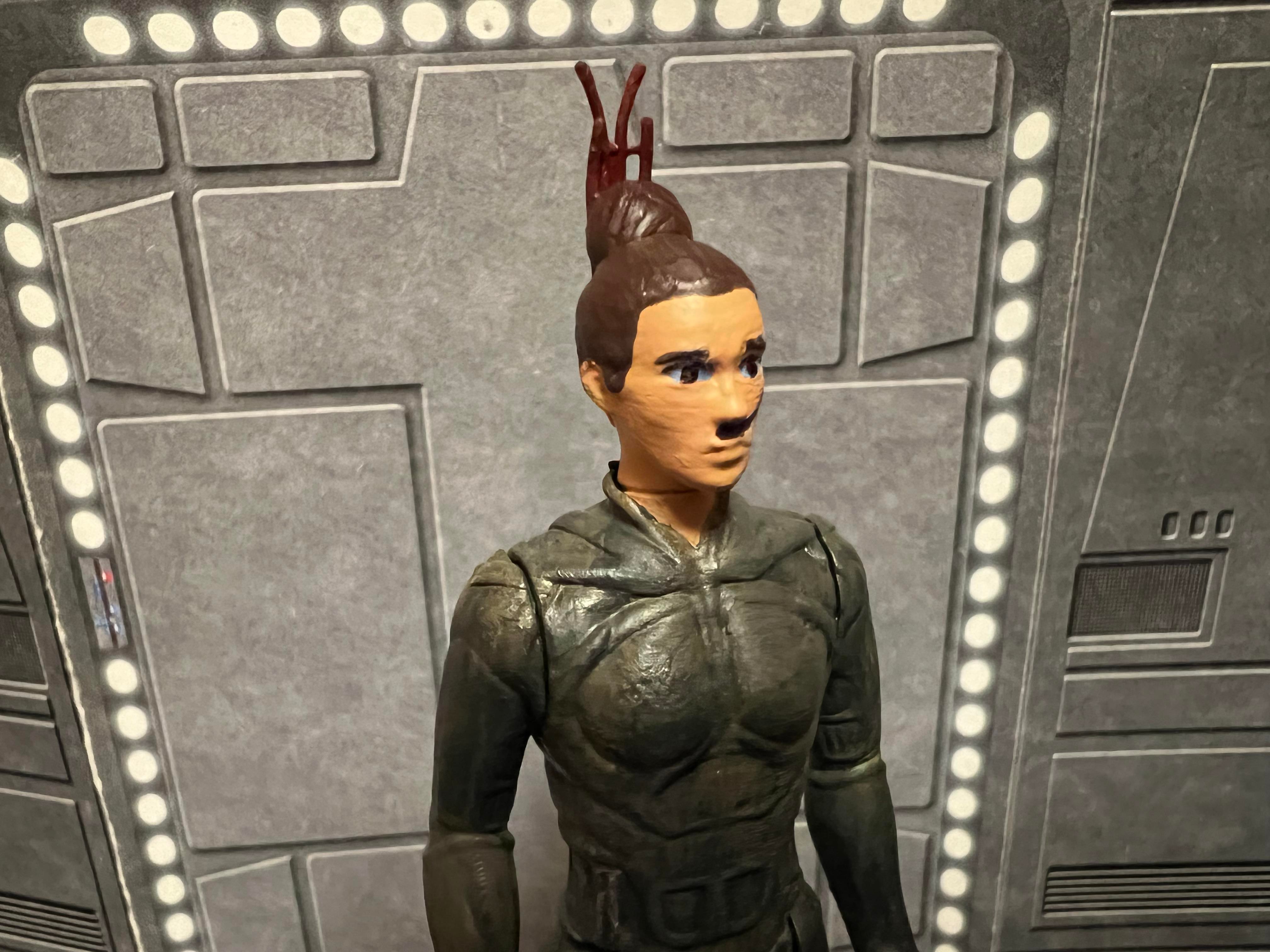 Fichier STL VINTAGE DUNE CHANI KYNES FREMEN SEAN YOUNG, KENNER STYLE ...
