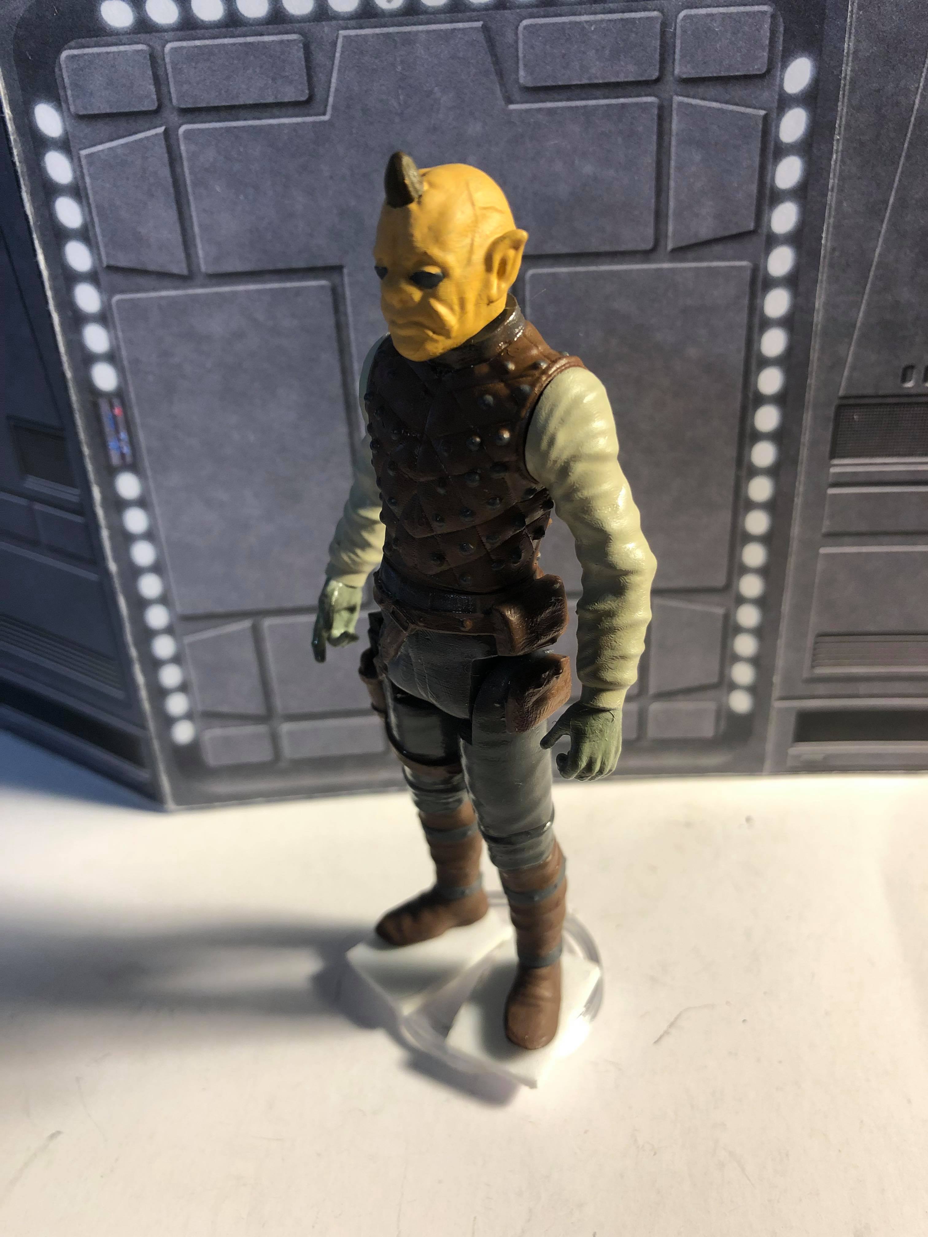 Fichier OBJ BOM VIMDIN VINTAGE CUSTOM STAR WARS ACTION FIGURE, KENNER 3 ...