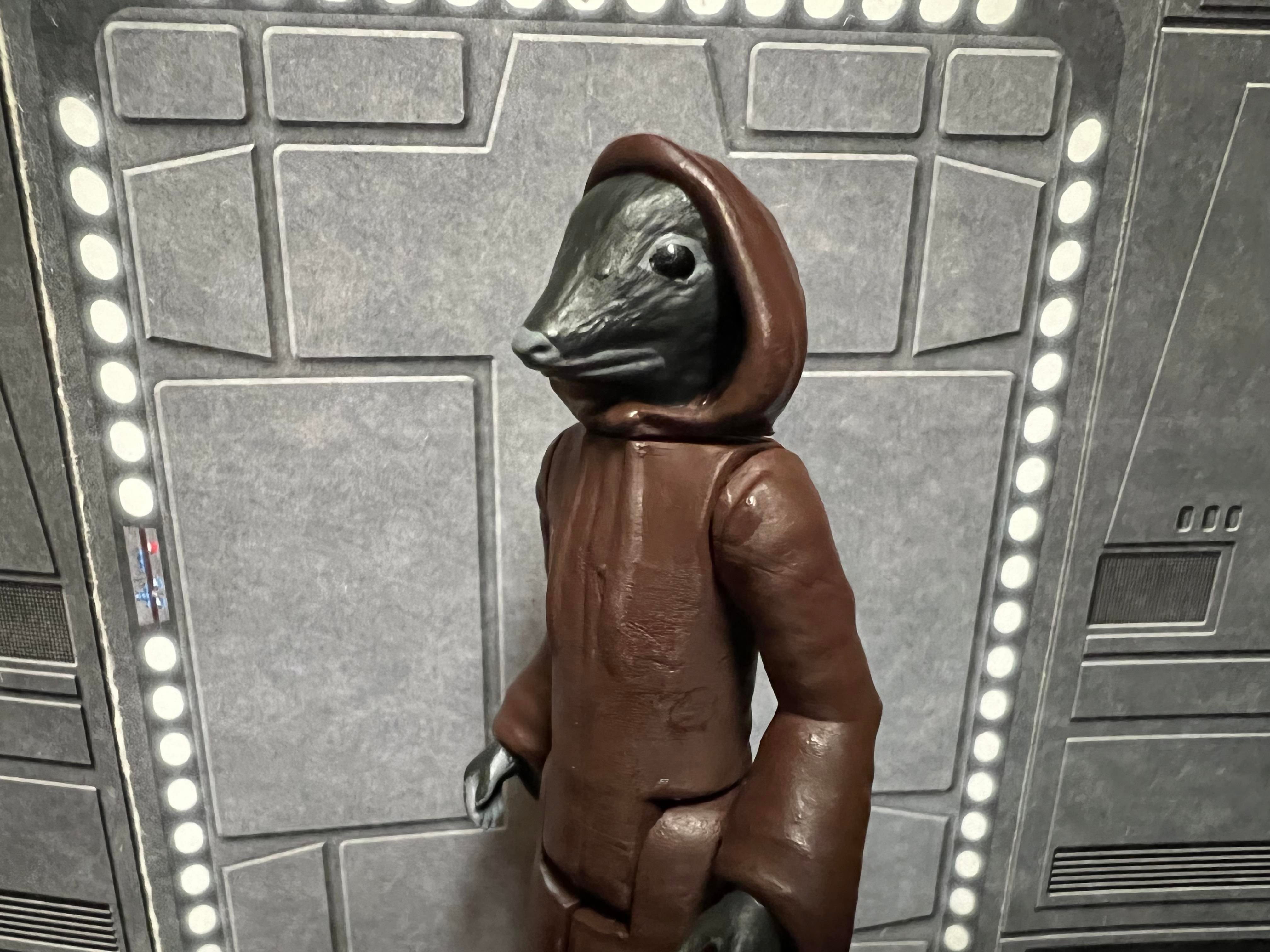 STL file REEGESK RANAT SCAVENGER, VINTAGE STAR WARS CUSTOM ACTION ...