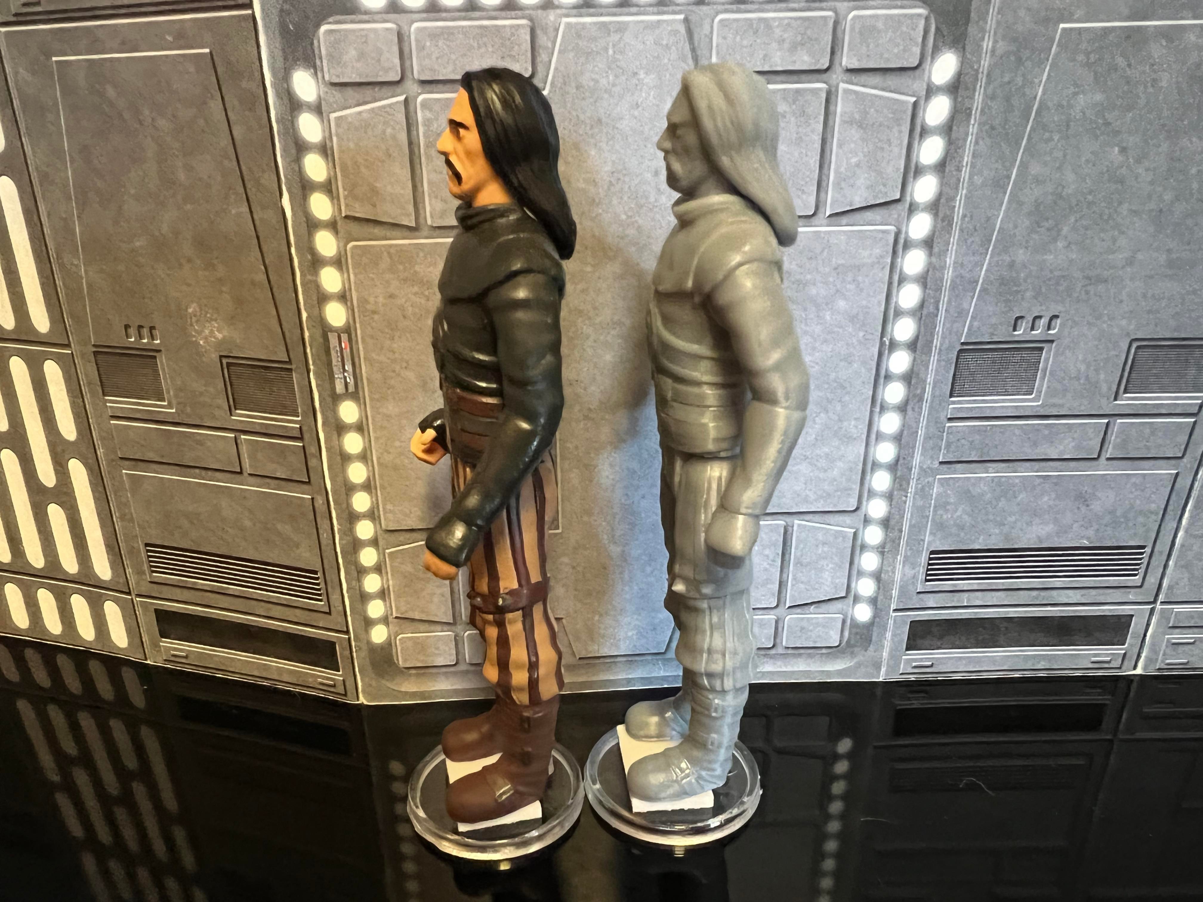 Archivo STL RANCOR KEEPER DANNY TREJO, VINTAGE CUSTOM STAR WARS ACTION ...