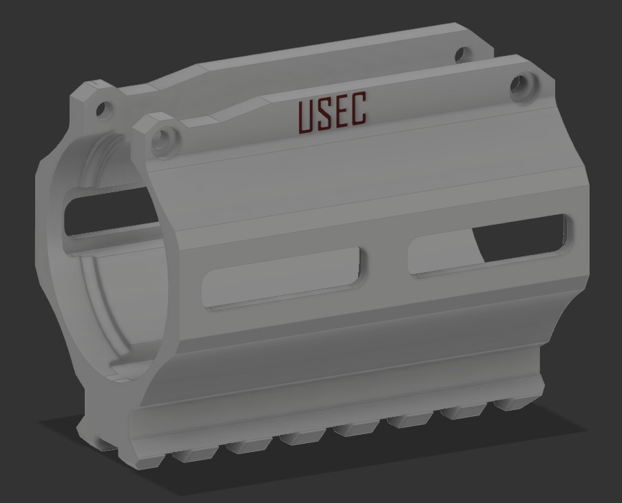 STL file King Arms AS VAL VSS M-lok + RIS・3D print design to download・Cults