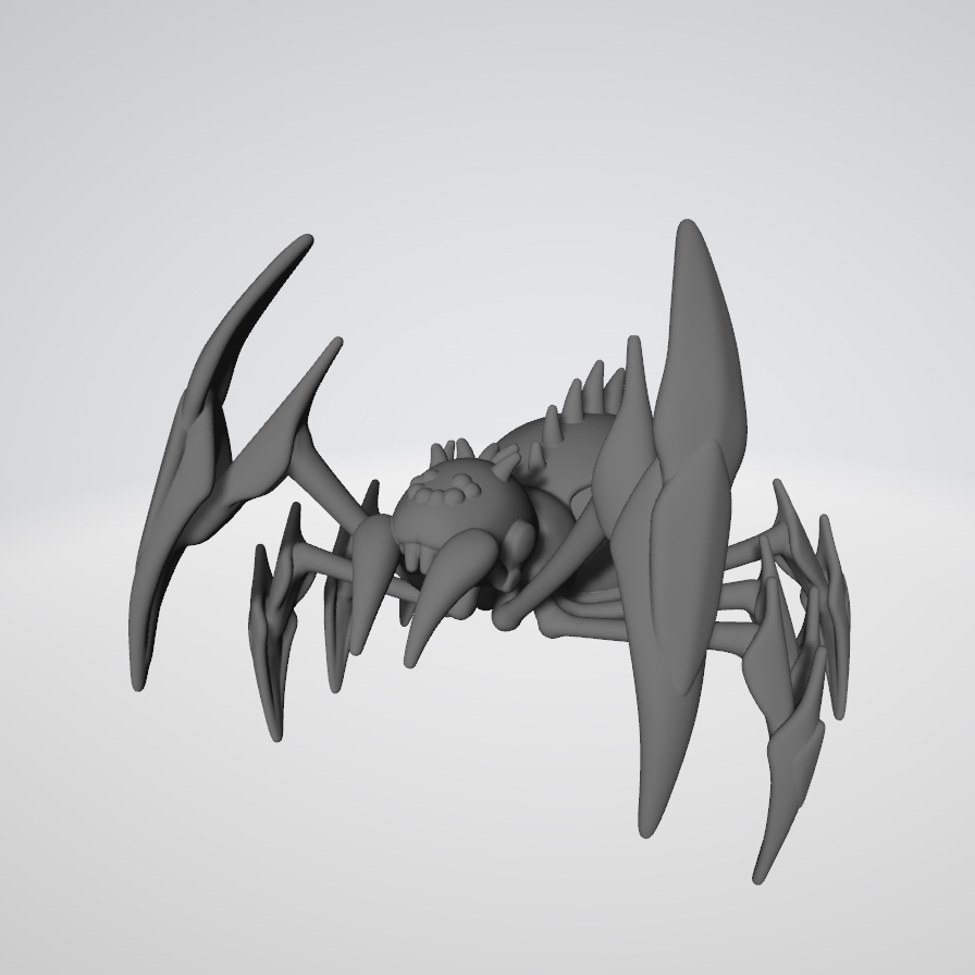 3D file Robotic Spider・3D printing idea to download・Cults