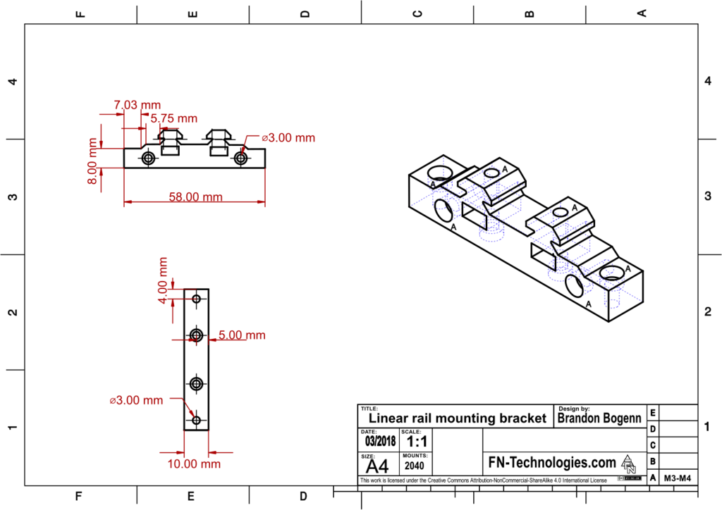 Free STL file v-slot mounting bracket・3D printable object to download・Cults