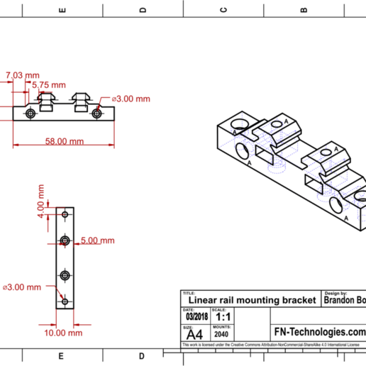 Download free 3D printing models v-slot mounting bracket ・ Cults