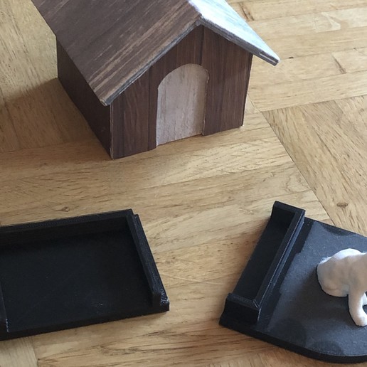 Download STL file Coin Bank - Doghouse • Model to 3D print ・ Cults