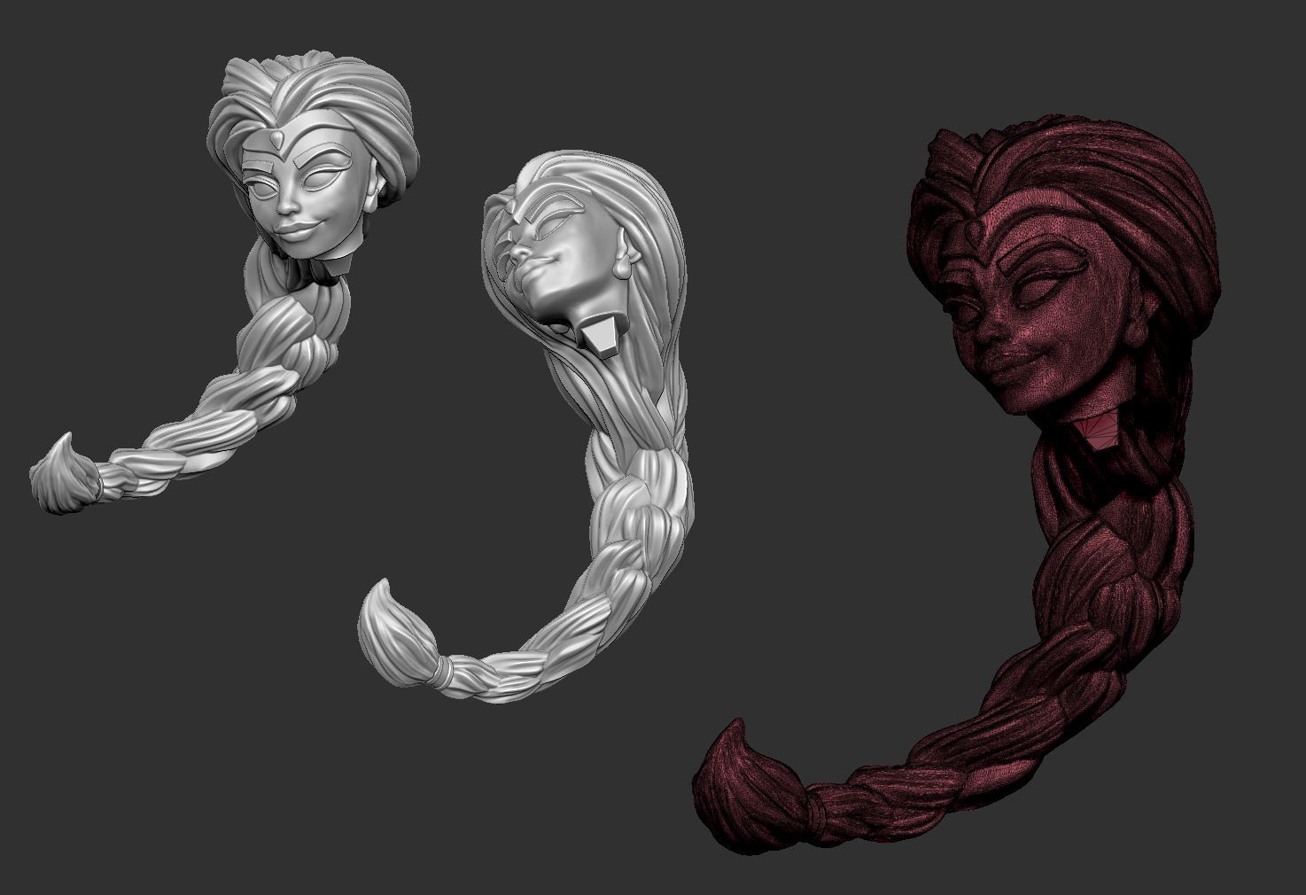 STL file Belly Dancer Pinup 3D print model ♀️・3D print design to ...