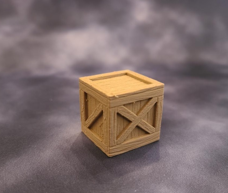 Free 3D file DnD Wooden Crate Prop 🪵・3D printable model to download・Cults