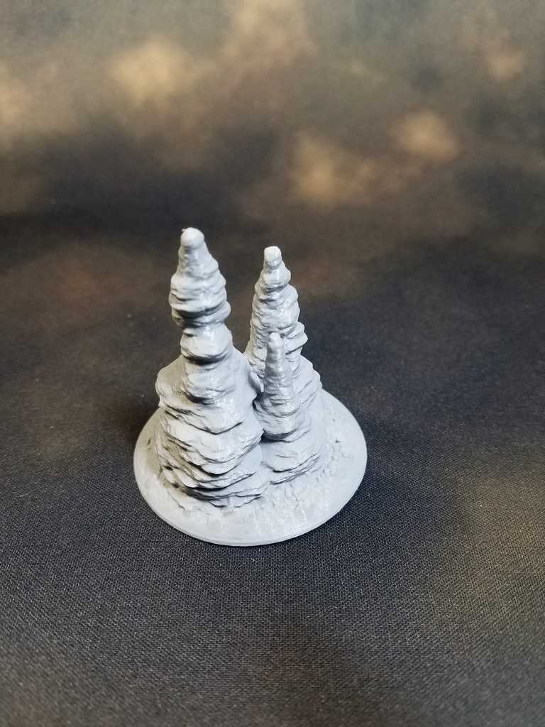 Free 3D file Triple Cave Columns Stalagmite・Model to download and 3D ...