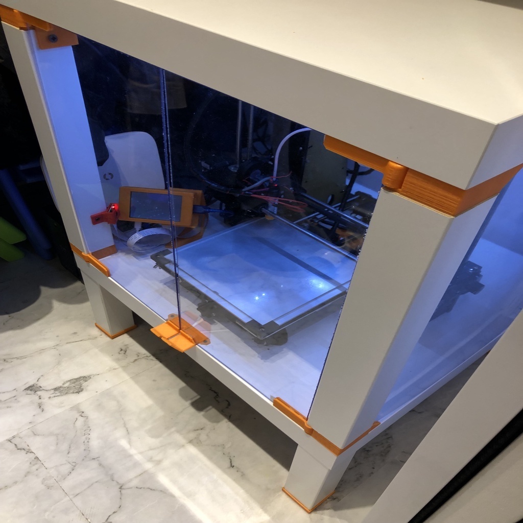 Free 3D file Lack Printer Enclosure Feet・3D print object to download・Cults