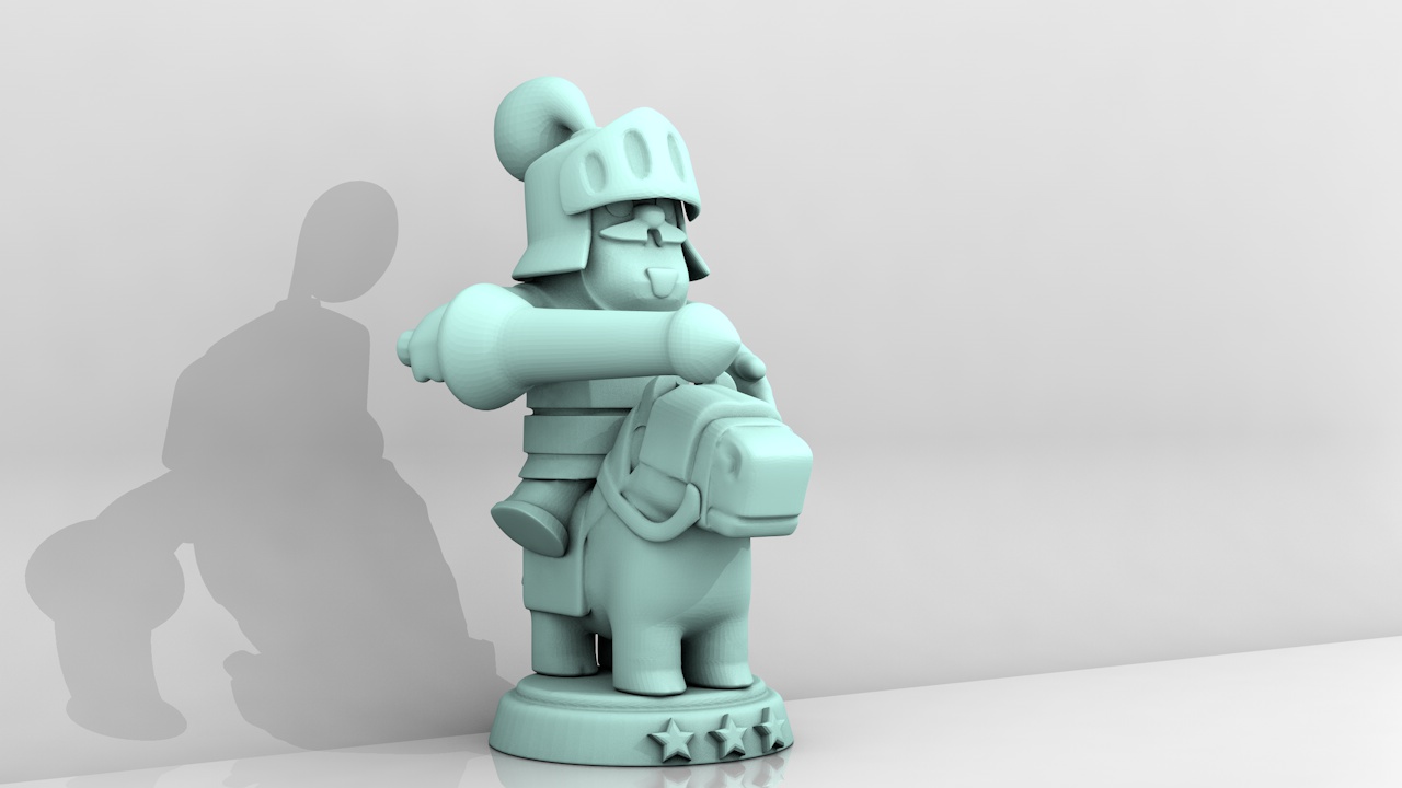 STL file Clash Mini Prince・Design to download and 3D print・Cults