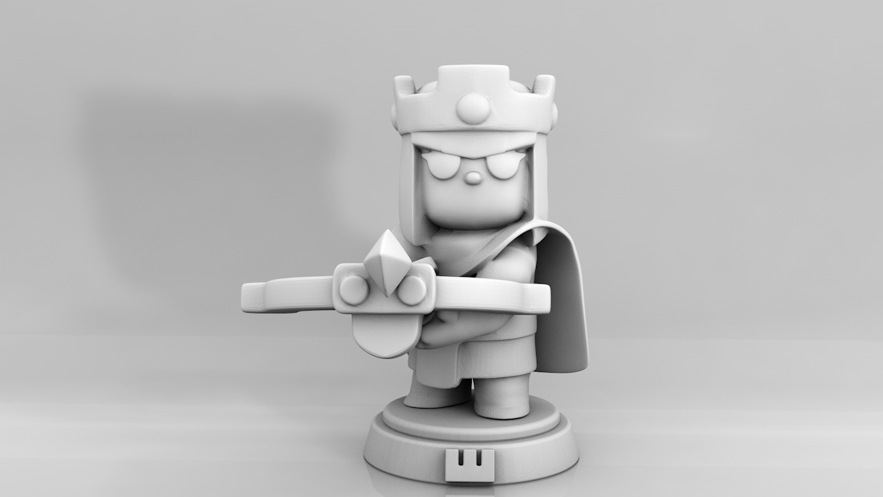 STL file Clash Mini Archer Queen 👸・3D printer model to download・Cults