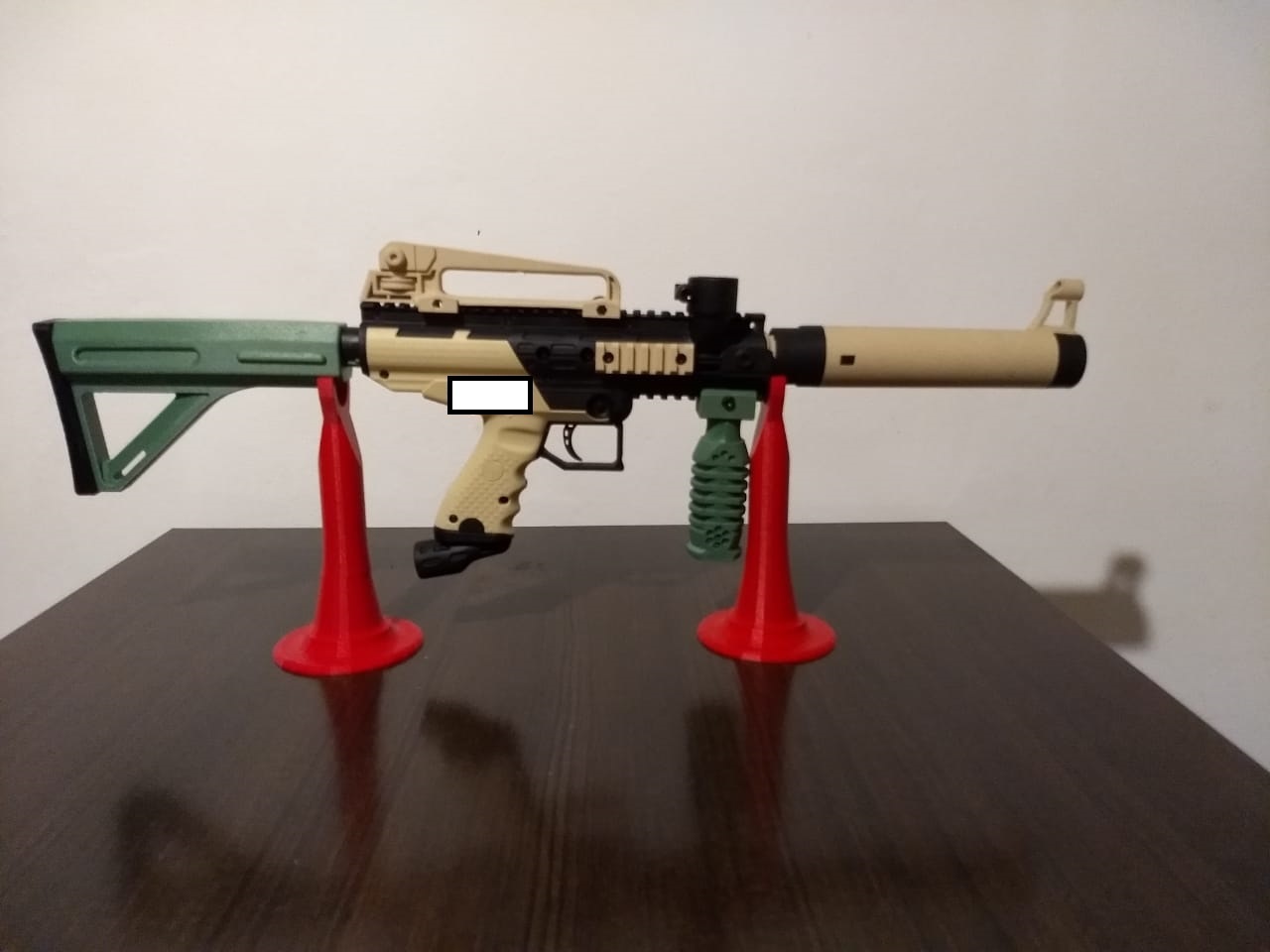 STL file Paintball airsoft gun holder・3D printer model to download・Cults