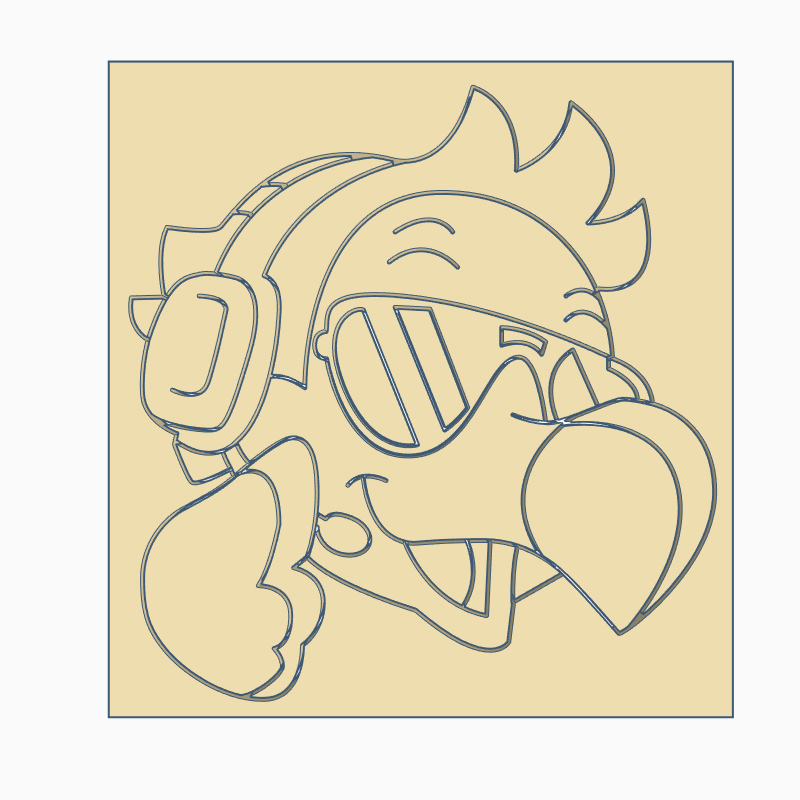 STL file Animal Crossing New Horizons Wilbur Dodo Airlines Chibi Cookie ...