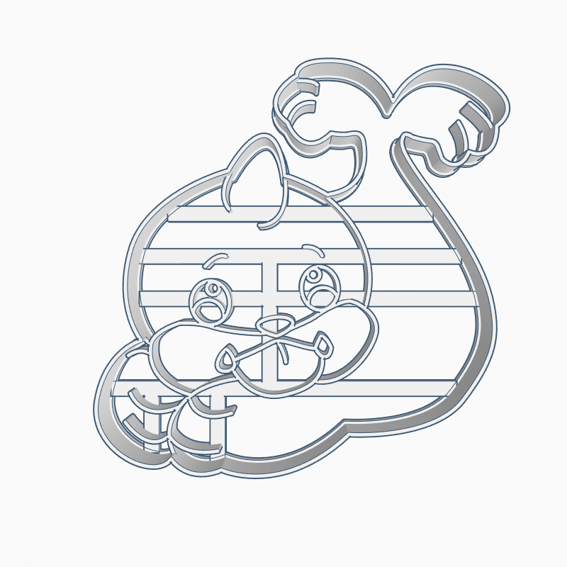 STL file Seel Cookie Cutter Pokemon Anime Chibi・3D printing template to ...