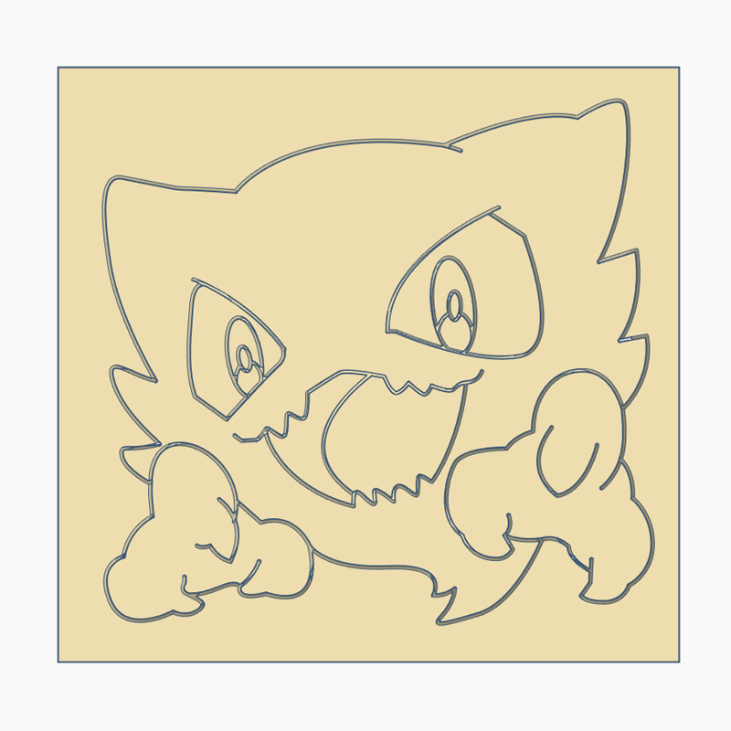 Download STL file Haunter Cookie Cutter Pokemon Anime Chibi • 3D ...