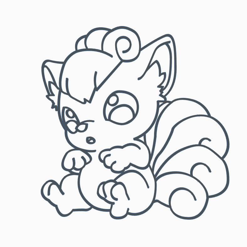Vulpix Chibi
