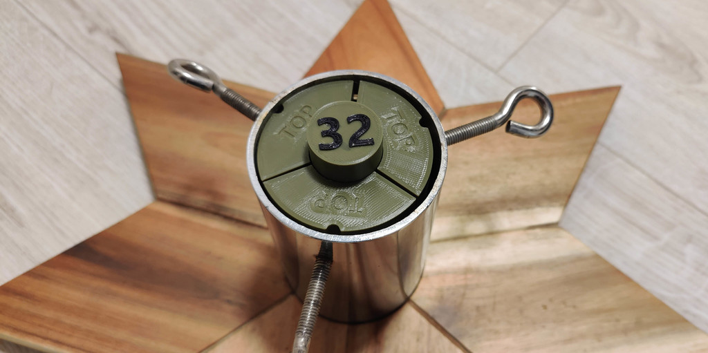 Free 3D file Christmas tree adapter (80 to 32 mm)・3D printable model to ...