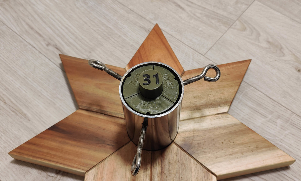 Free 3D file Christmas tree adapter (80 to 32 mm)・3D printable model to ...