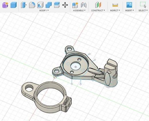 STL file Rotary tattoo machine frame 🖼️・Model to download and 3D print ...