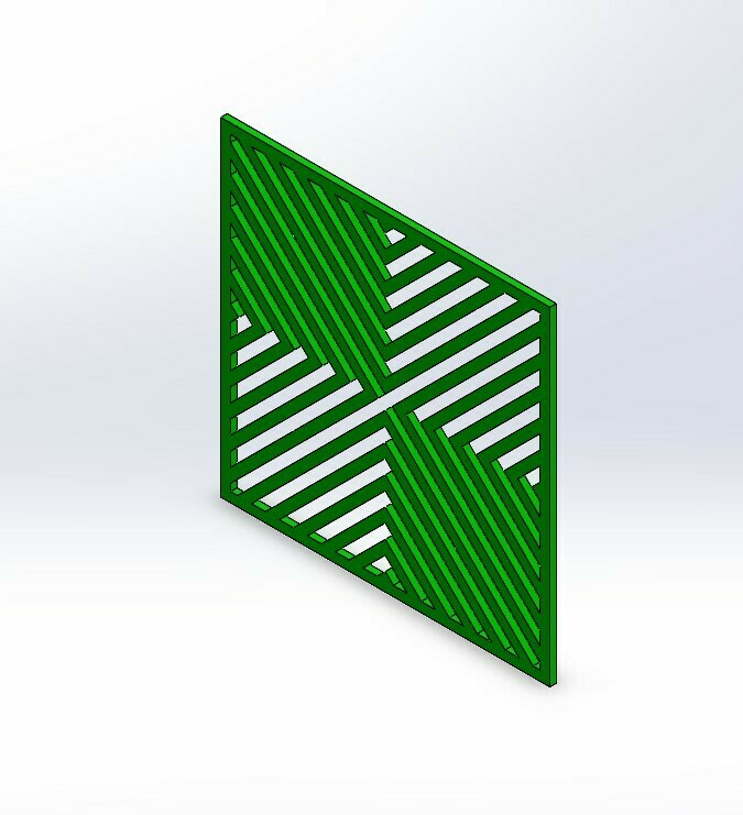 Fichier STL Modèle triangulaire (pour divers usages)・Modèle pour ...