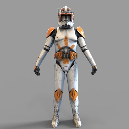 Descargar modelo 3D El comandante de la Guerra de las Galaxias, Cody ...