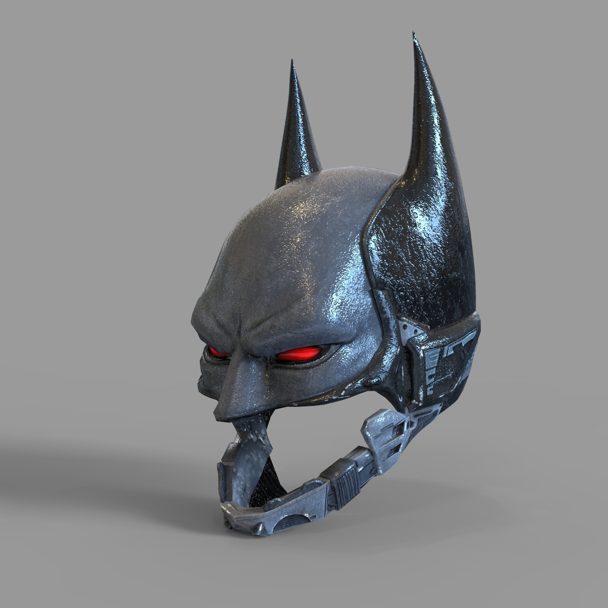 Télécharger fichier STL Modèle d'impression 3D du casque Batman Beyond ...