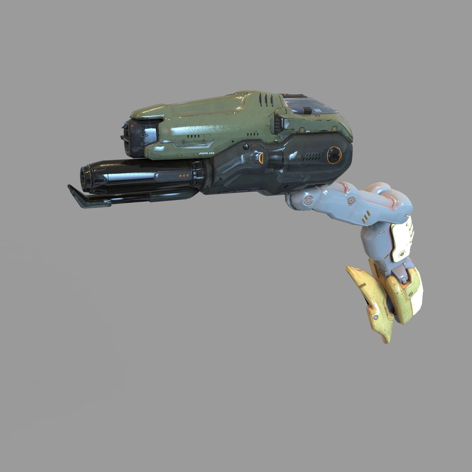 Archivo 3D gratis Doom Eternal Back Flamethrower Part Wearable Armor ...