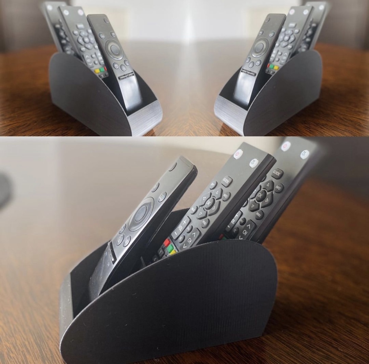 STL file TV Control holder - holds TV controls 🎛️・3D printable model to ...