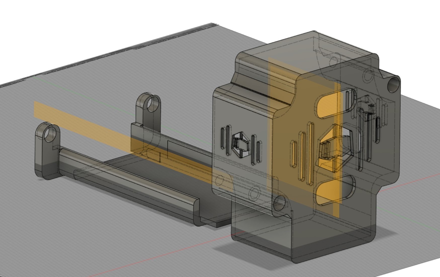 STL file Simucube 2 Rev 1 Rear housing for wiring and undertray・3D ...