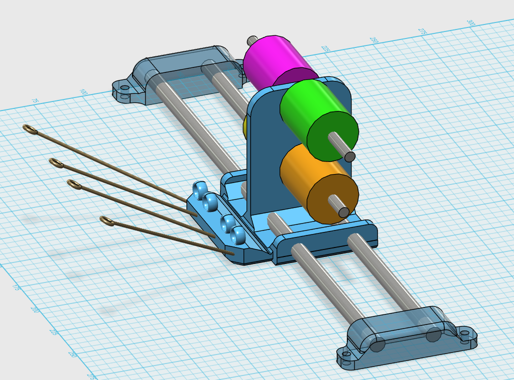 Free STL file Thread Carriage For Rod Wrapping 🧵・3D printable model to ...
