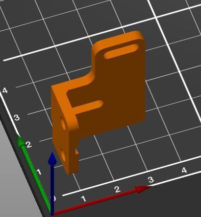 Free STL file Microswitch Mounting Bracket 🕹️・3D printer design to ...