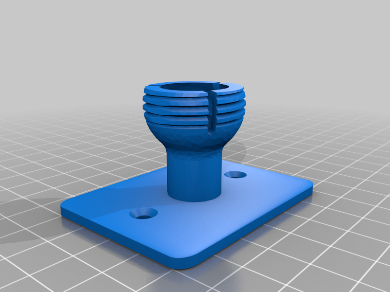 Archivo STL gratis Rótula con superficies de montaje・Plan de impresión ...