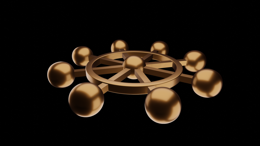 Archivo 3D gratis rueda mahoraga 🎭・Modelo imprimible en 3D para ...